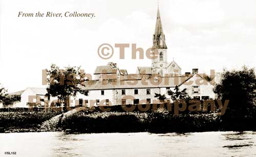 Collooney, from the river, Co Sligo, Ireland. old photograph. SL-00152 ...