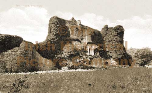 The Castle, Ballymote, Co Sligo, Ireland. old photograph. SL-00274 ...