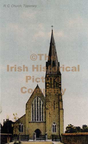R.C.Church, Tipperary, Co Tipperary, Ireland. old Irish photograph. TP ...