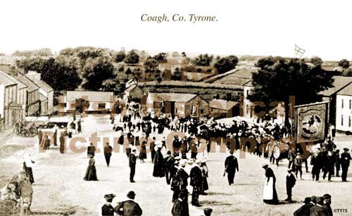 Coagh, Co Tyrone, Northern Ireland. old photograph. TY-00073 - The ...