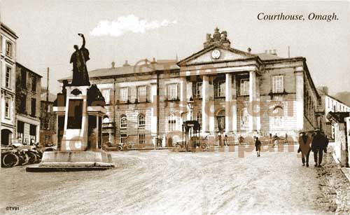 Courthouse, Omagh, Co. Tyrone TY-00091 - The Historical Picture Archive