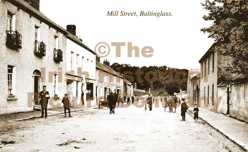 Mill Street, Baltinglass, Co Wicklow, Ireland. old photograph. WK-00450 ...