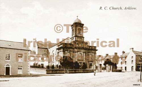 R.C.Church, Arklow, Co Wicklow, Ireland. old Irish photograph, 1918, by ...