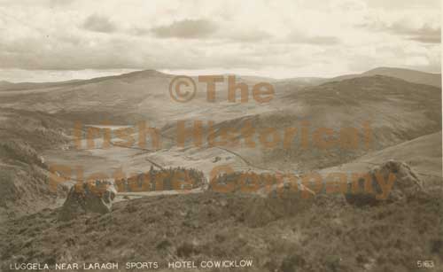Luggala, Roundwood, Co Wicklow, Ireland. old photograph. WK-00498 - The ...