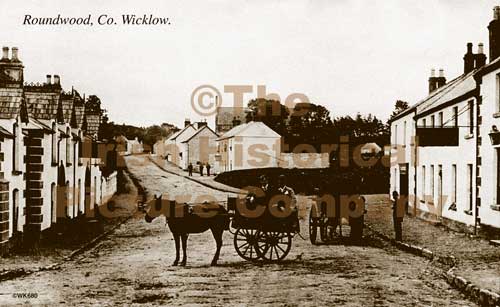 Roundwood, Co Wicklow, Ireland. old Irish photograph. WK-00680 - The ...
