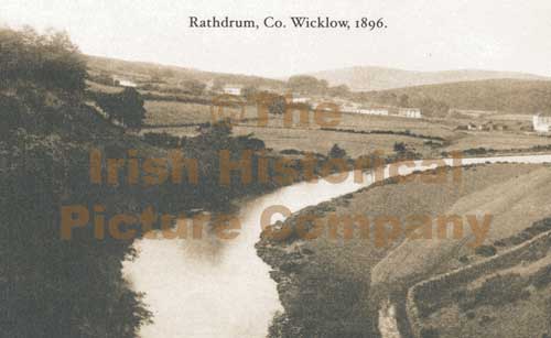Rathdrum and Avonmore River, Co Wicklow, Ireland. old Irish photograph ...