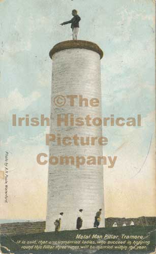 The Metal Man Pillar, Tramore, Co Waterford, Ireland. old Irish ...
