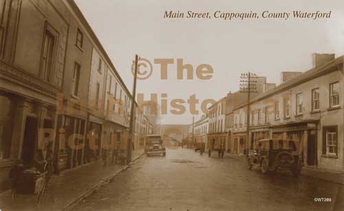 Main Street, Cappoquin, Co Waterford, Ireland. old photograph. WT-00289 ...
