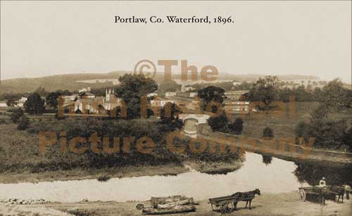 Portlaw, Co Waterford, Ireland. old photograph 1896. WT-00373 - The ...