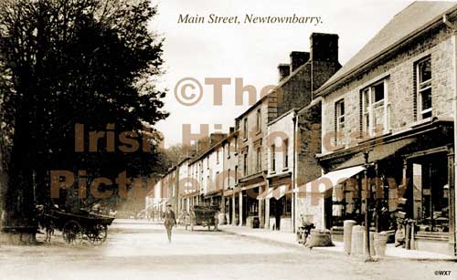 Main Street, Newtownbarry ( Bunclody ) Co Wexford, Ireland. old ...