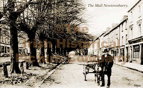 The Mall, Newtownbarry, { Bunclody }, Co Wexford, Ireland. old ...
