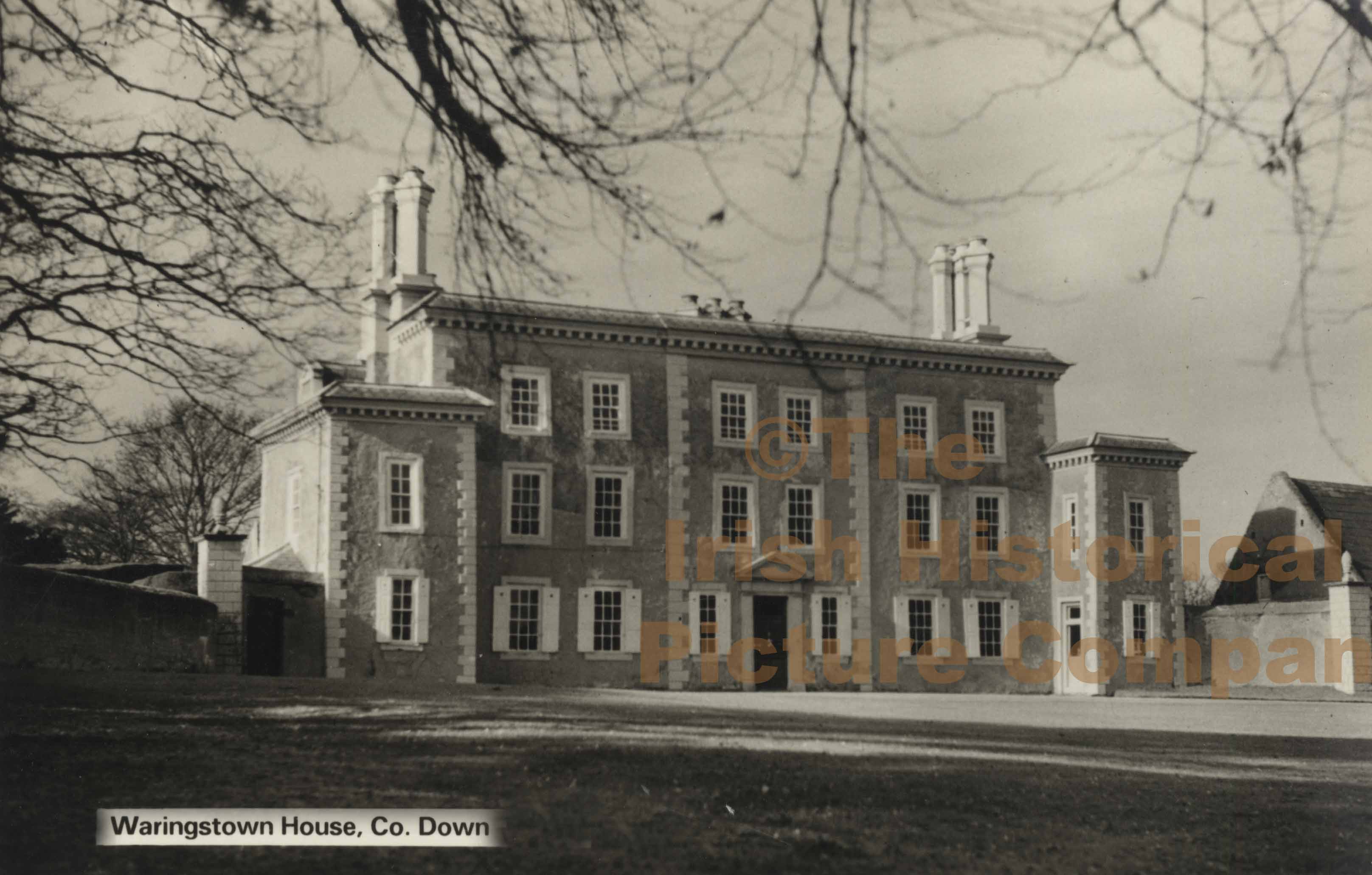 Warringstown House, Co. Down, Northern Ireland, Old Irish Photograph ND ...