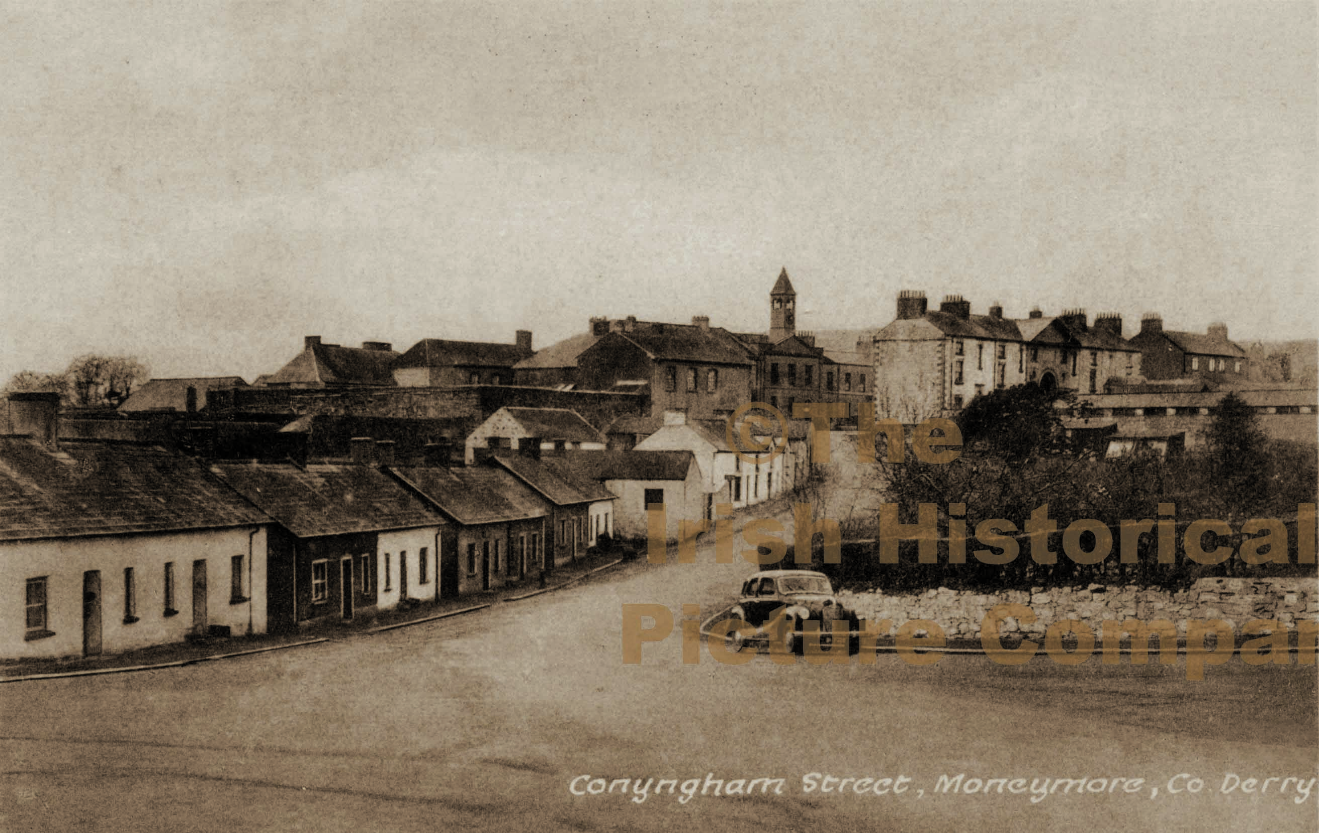 Conynham Street, Moneymore, Co. Derry, Ireland, Old Irish Photograph ...