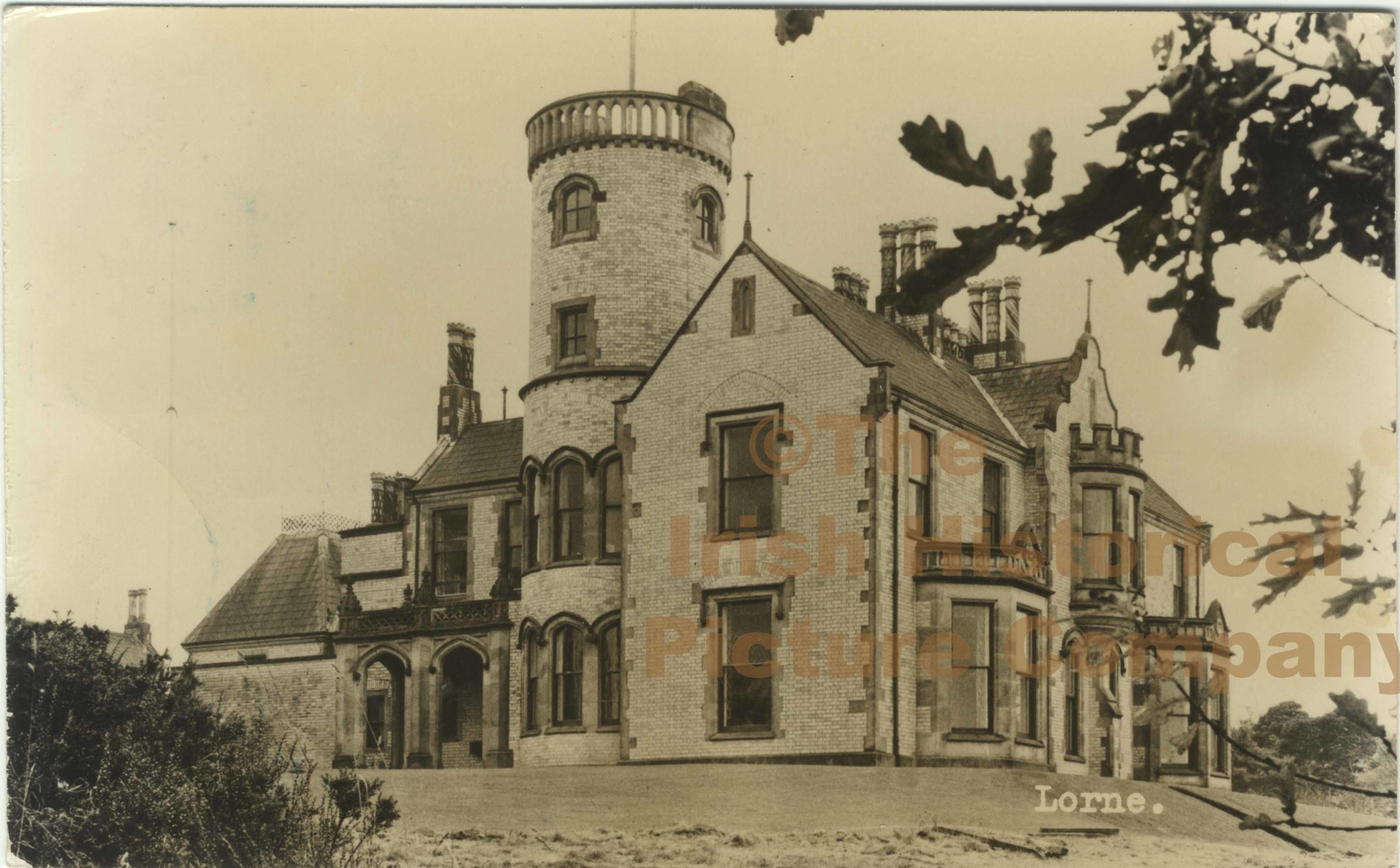 Lorne House, Holywood, Co. Down, Northern Ireland, Old Irish Photograph ...