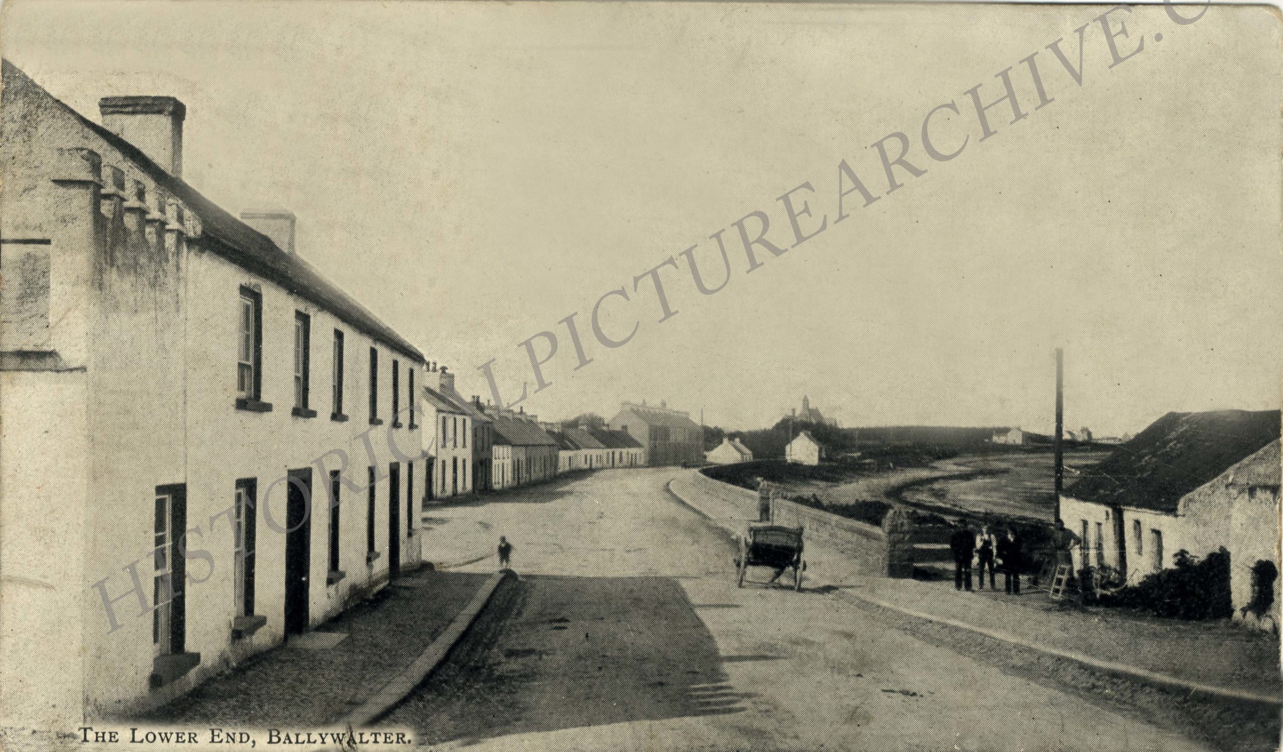 The Lower End, Ballywater, Co. Down, Northern Ireland, Old Irish ...