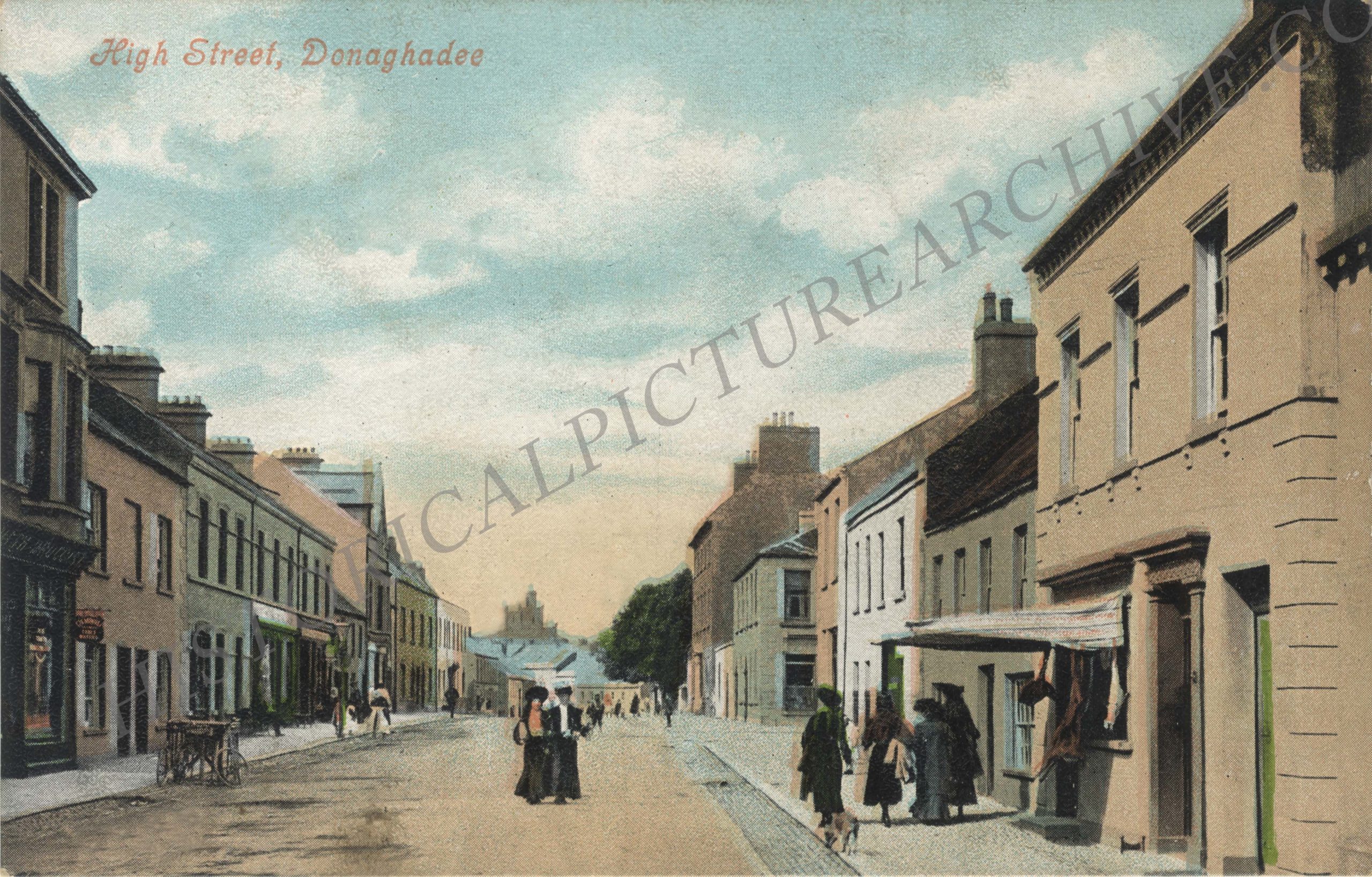 High Street, Donaghadee, Co. Down, Northern Ireland, Old Irish ...