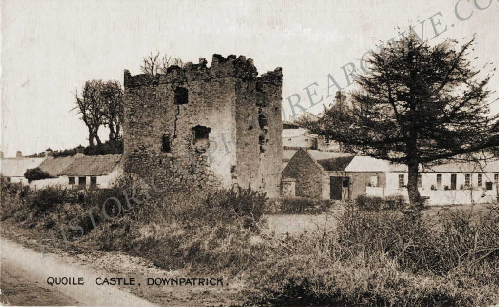 Quoile Castle, Downpatrick, Co. Down, Northern Ireland, Old Irish ...